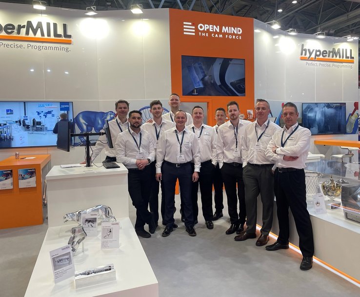 OPEN MIND’s CAD/CAM Suite hyperMILL ® Successfully Presented at Birmingham Exhibition ...